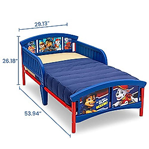 Delta Children Plastic Toddler Bed, Nick Jr. PAW Patrol