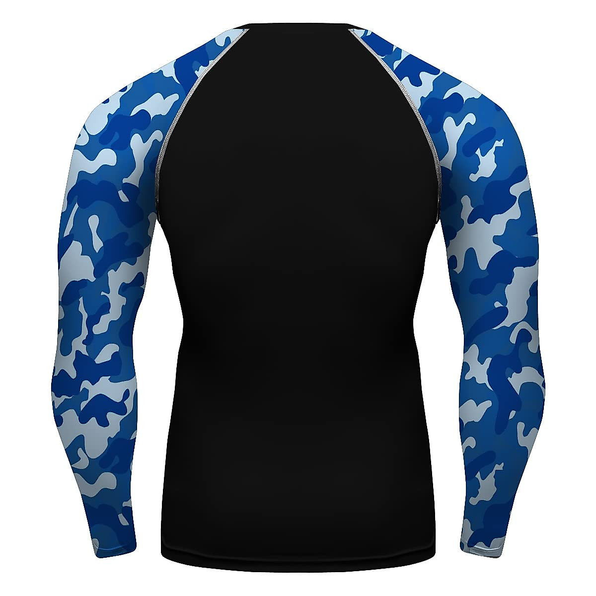 Custom Made Long Sleeve Compression BJJ Wrestling Cross Training Rash Guard- Camo Rash Guard Compression Shirt for No-Gi, Gi, & MMA