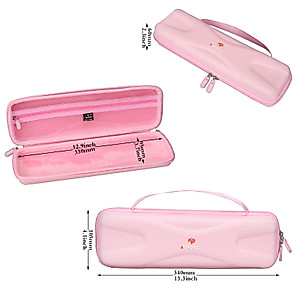 Aproca Hard Storage Travel Case, for L'ANGE HAIR Le Vite Hair Straightener Brush