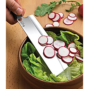 CUTCO Model 1735 Vegetable Knife............7.7" x 2.0" High Carbon Stainless Straight Edge blade and 5¾" Classic Brown ("Black") Handle............in factory-sealed plastic bag