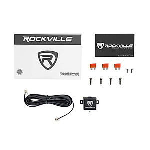 Rockville RVA-M3 4000w Peak/1000w CEA RMS @ 1 Ohm Amplifier Mono Car Amp+Remote