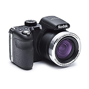 Kodak PIXPRO Astro Zoom AZ421-BK 16MP Digital Camera with 42X Optical Zoom and 3 inch LCD Screen (Black) (Renewed)