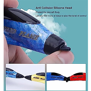 Jaiafupm Remote Control Wireless Airplane Toy - 2.4Ghz Su-35 RC Plane, Foam RC Fighter Plane Jet with Lights, Drop-Resistant Fighter Glider, Remote Control Air Planes Toy for Flight Lovers