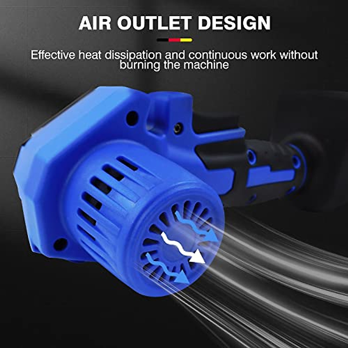 2PCS Chains Mini Chainsaw Portable Electric Chainsaw Cordless, Rechargeable Battery Handheld Cordless Chainsaw, Mini Chain Saw for Wood Cutting Tree Trimming, Security Lock, Household and Garden Tool