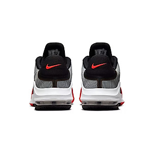 Nike Unisex Air Max Impact 4 - Lace Up Mesh Style Basketball Shoe - Black Red 13