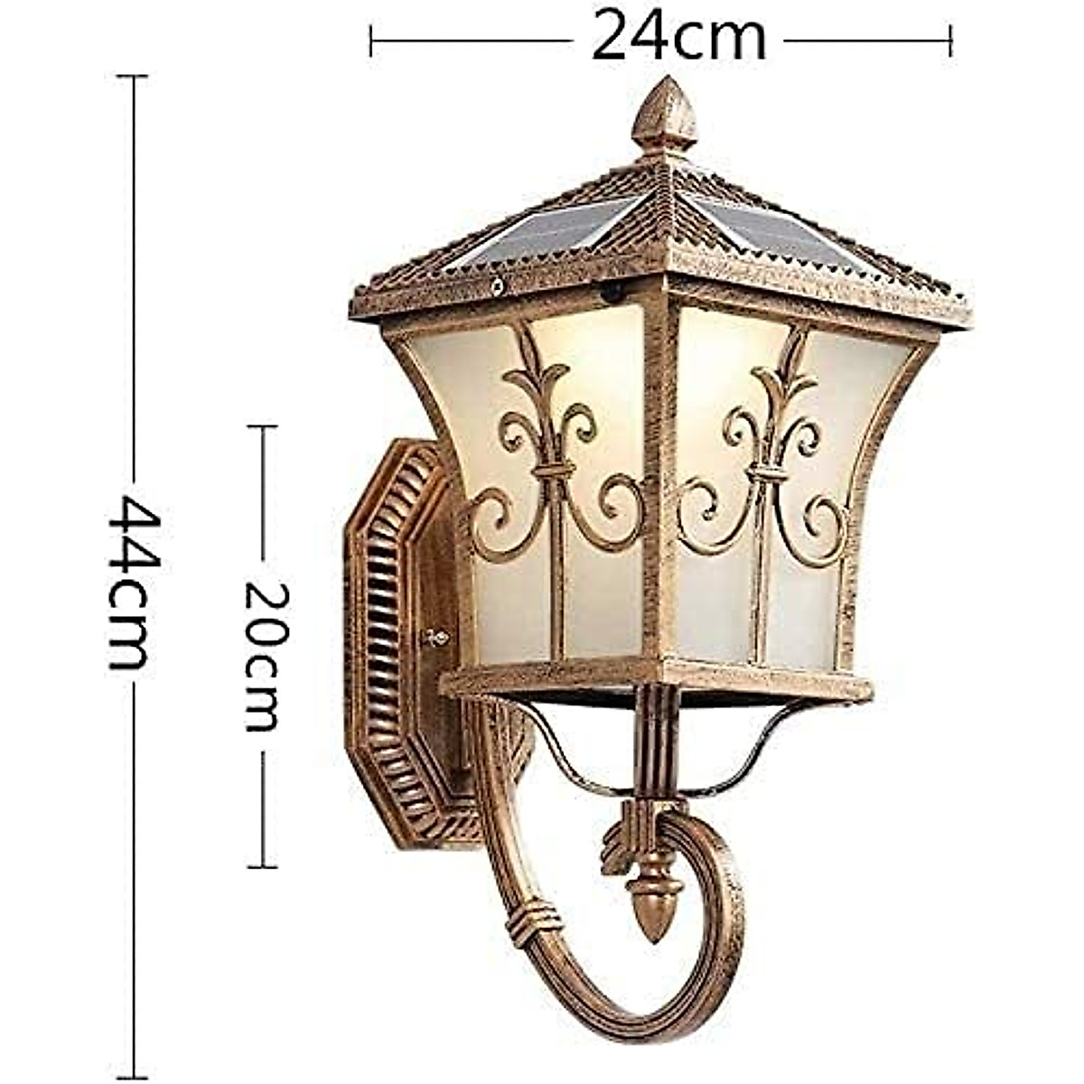 Solar Power Hanging Cylinder Lanterns LED Landscape Path Outdoor Decorative Chandelier Light Waterproof Warm White LED Light for Home Garden Path Courtyard