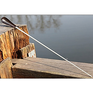 Music Band Conducting Baton Orchestra Baton Black Walnut Handle Baton with Tube case(Black Walnut Handle)