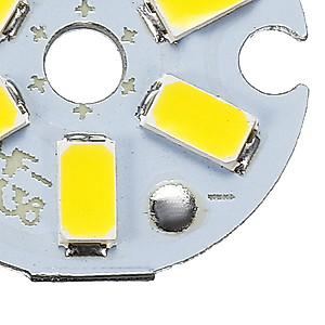 uxcell 300mA 3W LED Chip Bulb Surface Mounted Devices Light Beads Warm White Super Bright High Power or Floodlight 4pcs