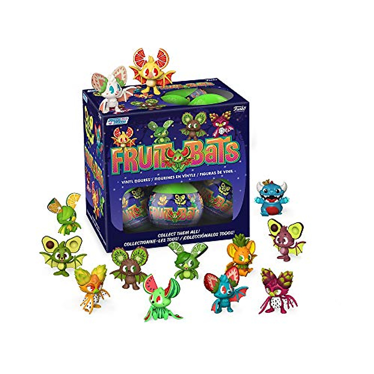 Funko Paka Paka: Fruit Bats - Blind Capsule, One Mystery Figure