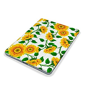 Cute Sunflower Yellow Flowers case Compatible with iPad Mini Air Pro 7.9 8.3 9.7 10.2 10.9 11 12.9 inch Pattern Cover New 2022 2021 Trifold Stand 3 4 5 6 7 8 9 Generation 535 (9.7" 5/6 gen)
