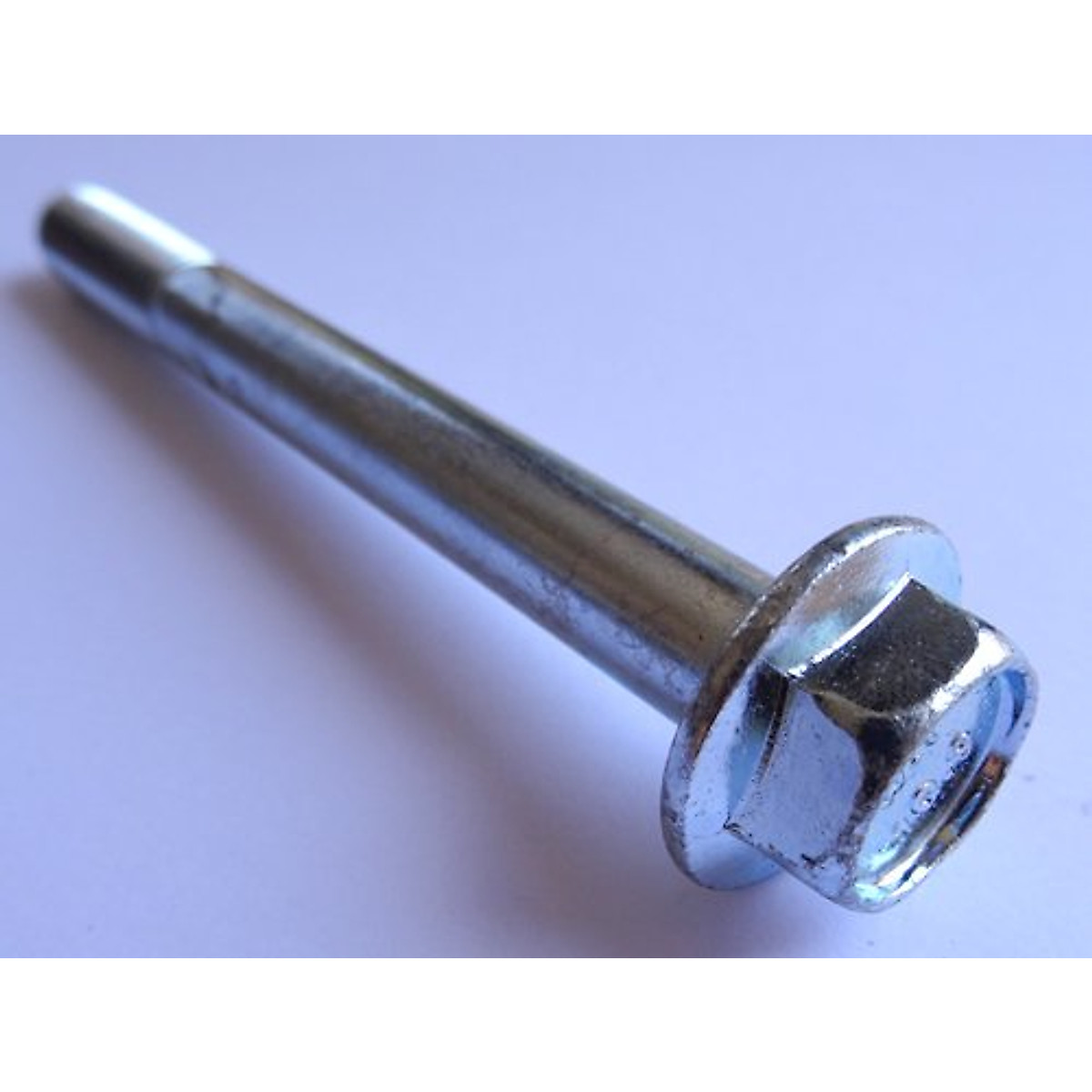 (5) M10-1.50 x 95mm Hex Head Flange Bolt Non Serrated Class 10.9 Zinc DIN 6921