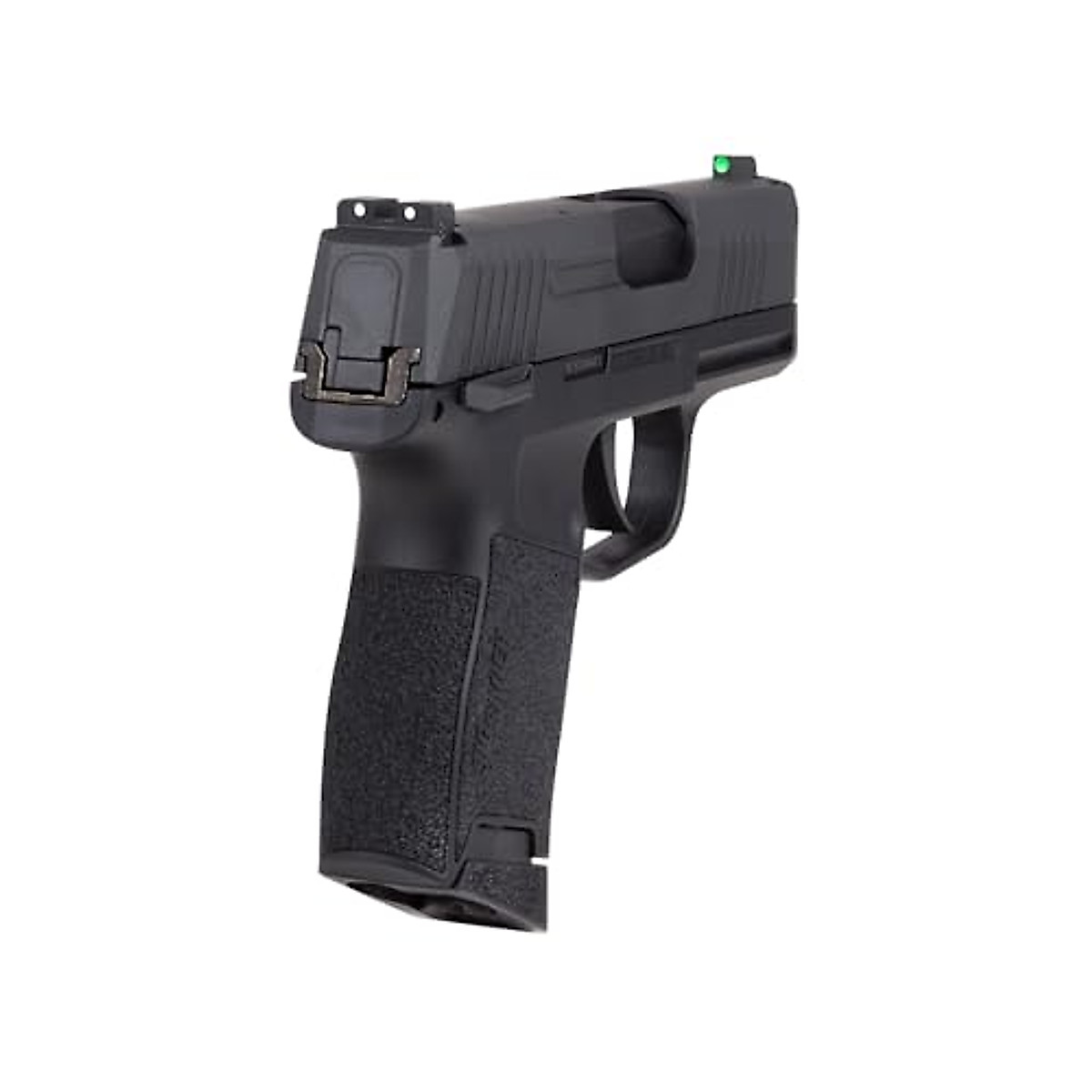 Sig Sauer P365 4.5mm Steel BB Cal. CO2-Powered Semi-Automatic Air Pistol - 20rd BB Magazine & Green High Visibility 3-Dot Fixed Sights Included