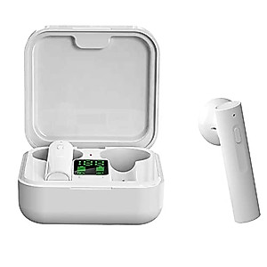 Apollo's Products Air6 Pro True Wireless Stereo Bluetooth Earbuds Noise Cancelling with Charging LED Charging Display (Compatible to iOS or Android)