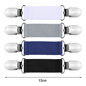 URATOT 8 Pieces Dresses Shawl Clip Retro Sweater Collar Clips Retro Cardigan Clip Shawl Clips Glove Clips Men and Women