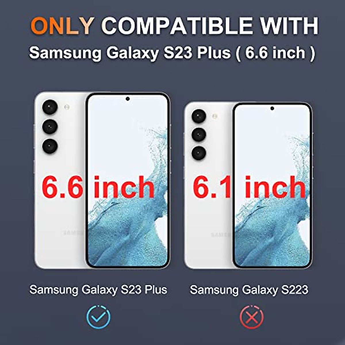 Janmitta Samsung Galaxy S23+ Plus Case with Screen Protector+Camera Lens Protector,Heavy Duty Shockproof Full Body Phone Cover Built in Rotatable Magnetic Ring Holder Kickstand,2023 Mint Green