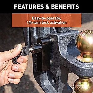 CURT 45938 Rebellion XD Tongue Lock