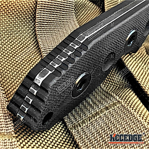 KCCEDGE BEST CUTLERY SOURCE Tactical Knife Hunting Knife Survival Knife 9" Full Tang Fixed Blade Knife Camping Accessories Camping Gear Survival Kit Survival Gear Tactical Gear 79699