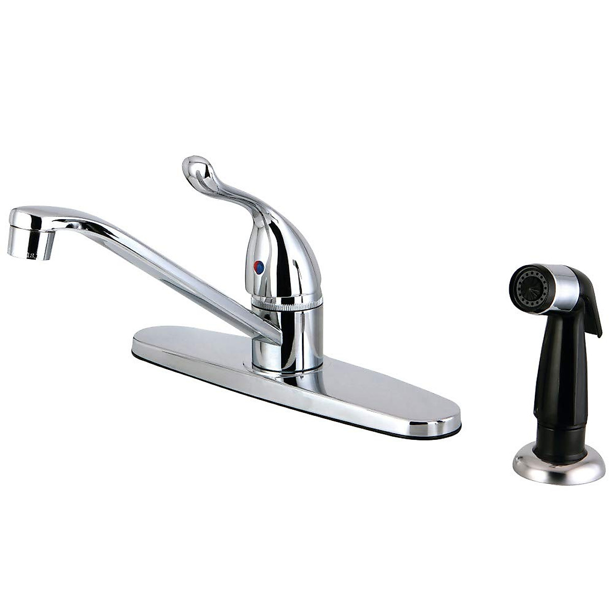 Kingston Brass FB5571YL Yosemite 8" Centerset Kitchen Faucet, 8 inch in Spout Reach, Polished Chrome
