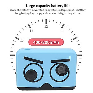 Children Camera, Kids Digital Dual Camera with 2.0in IPS Screen Selfies Childrens Camera Toy Support Front and Rear Dual Camera, Built‑in Large‑Capacity Battery(Blue)