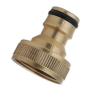 MYCENSE Brass Hose Connector,Connect and Disconnect,High Pressure Washer Adapter for Pressure Washer Garden and Watering Accessory