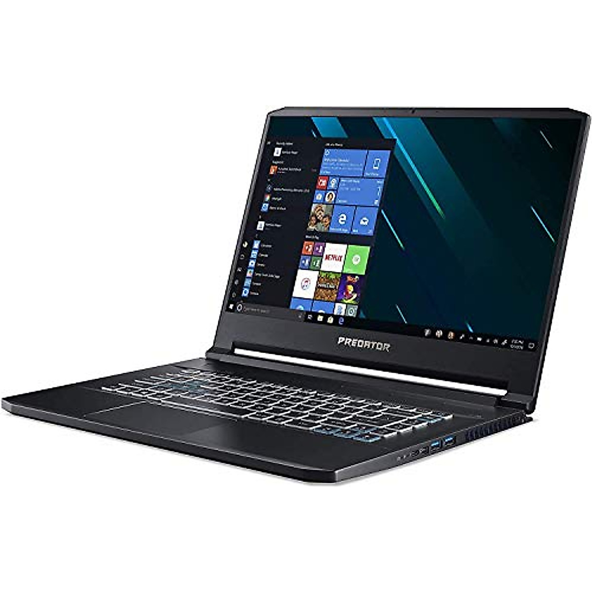Acer Predator Triton 500 Thin & Light Gaming Laptop, Intel Core i7-9750H, GeForce RTX 2060 with 6GB, 15.6" Full HD 144Hz 3ms IPS Display, 16GB DDR4, 512GB PCIe NVMe SSD, RGB Keyboard (Renewed)