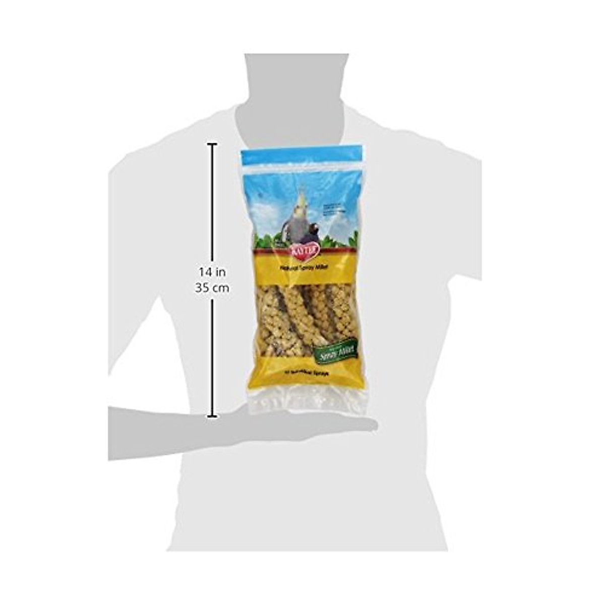 Kaytee 2 Pack Of Natural Millet Spray For Birds