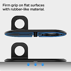 Spigen Mag Armor Airpods Pro MagSafe Compatible Case and Mag Fit Duo Stand Pad - Black