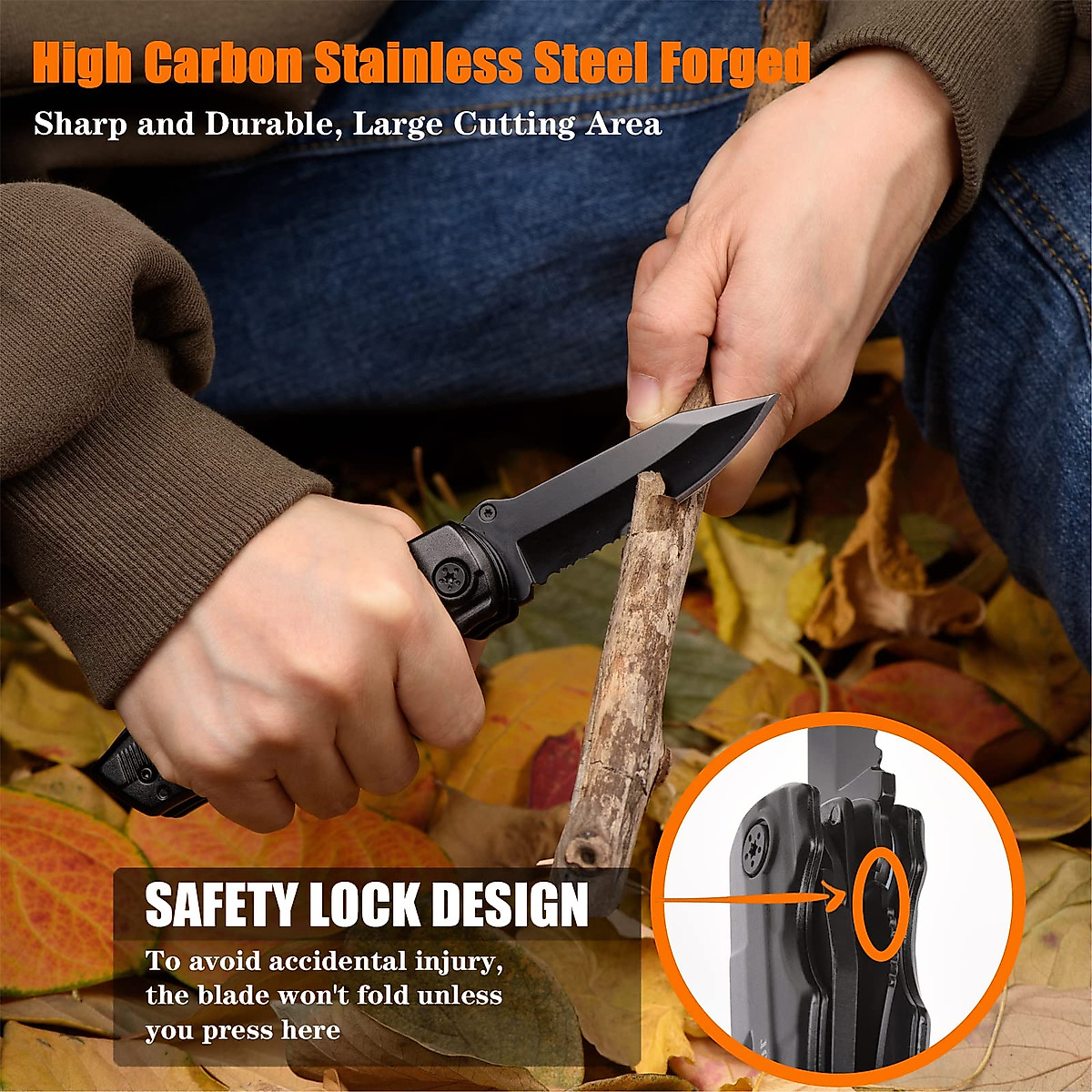 Gifts for Dad from Daughter, Fathers Day Birthday Gifts for Dad, Pocket Knife for Stocking Stuffers, Multitool Gadget for Christmas Dad Gifts, Stocking Stuffers for Dad