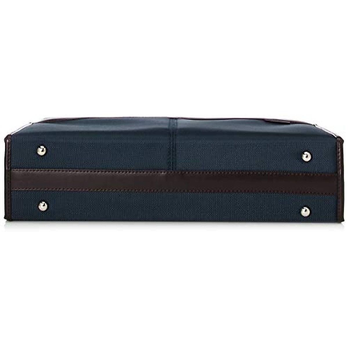 CHRISTIAN GEORGES(クリスチャンジョルジュ) Wooden Dares Bag, Japan, Made in Toyooka, CG2108, Navy (16.1 inches)