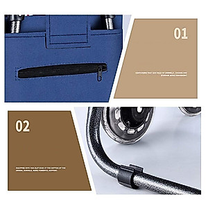 Shopping Trolley on Wheels Multi Function Shopping Cart Climbing Stairs Cart Small Cart Collapsible Crystal Wheel Trolley Lever Car Small Trailer Luggage Cart Contains Cloth Bag Storage Hand Trucks