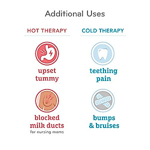 Munchkin® Theraburpee with Essential Oils: Colic & Fever Rescue Kit + with Hot & Cold Therapy Burp Cloths & Aromatherapy