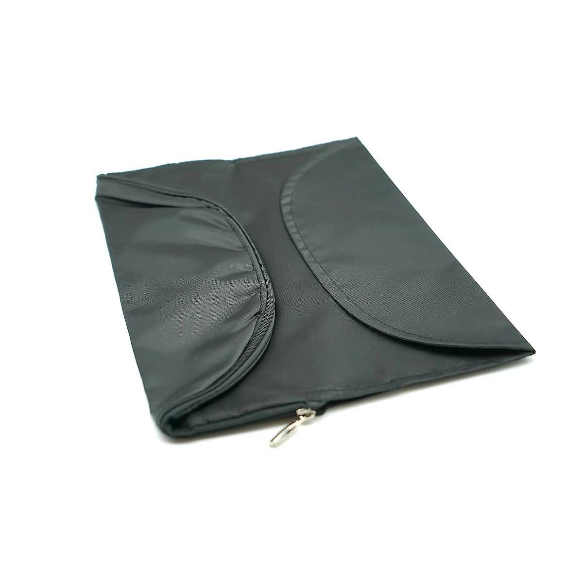 Ophthalmic Black Universal Phoropter Refractor Protective Dust Cover Nylon Zipper 19" L x 13" W