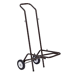 OEF Furnishings Heavy Duty Stack and Banquet Chair Dolly with Oversized Rubber Wheels, Easy Transport and Storage Solution