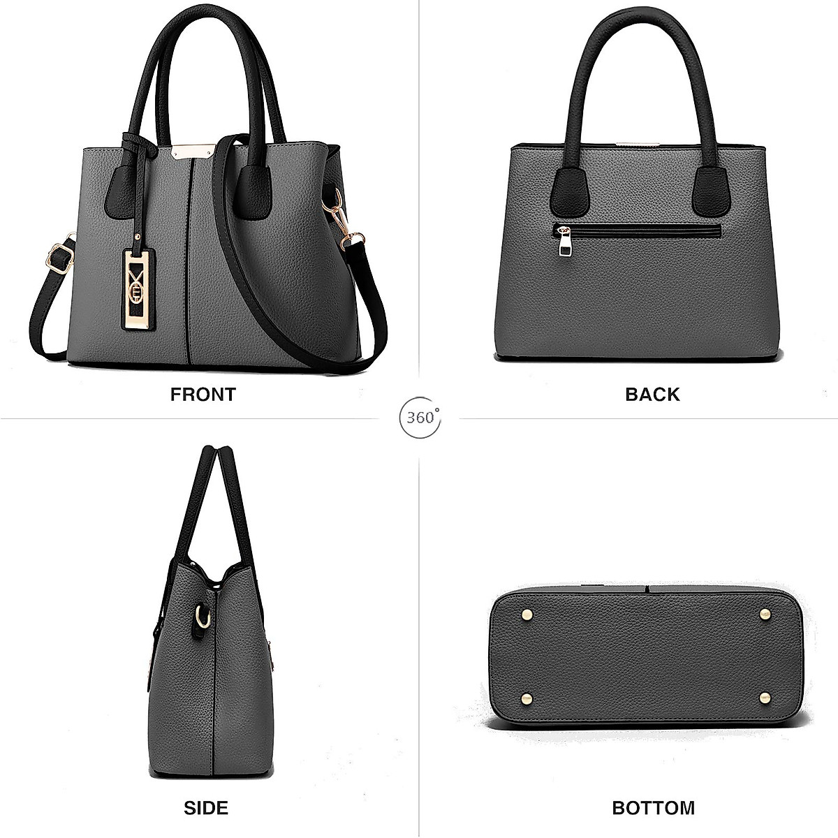 COCIFER Purses and Handbags for Women Shoulder Tote Bags Satchel Top Handle Bag