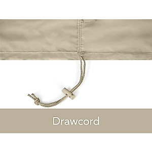 Covermates Fountain Cover - Weather Resistant Polyester, Weather Resistant, Elastic Hem, Outdoor Living Covers, 52DIAMETER x 68H, Khaki