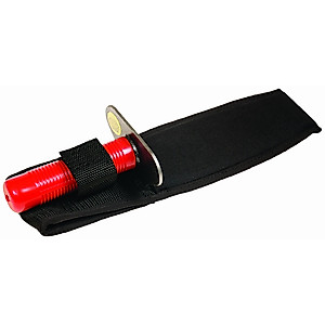 A.M. Leonard Offset Blade Soil Knife & Sheath – Hori Hori w/ 7-Inch Blade