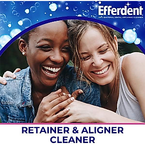 Efferdent Cleaning Tablets for Dentures, Partials, Retainers, Aligners, and Other Denture Applianes, Minty Fresh & Clean, 44 Count in Each (Pack of 12)