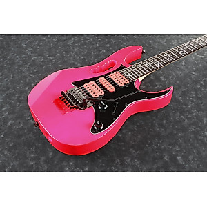 Ibanez Steve Vai Signature JEMJRSP Electric Guitar, Rosewood Fretboard, Pink