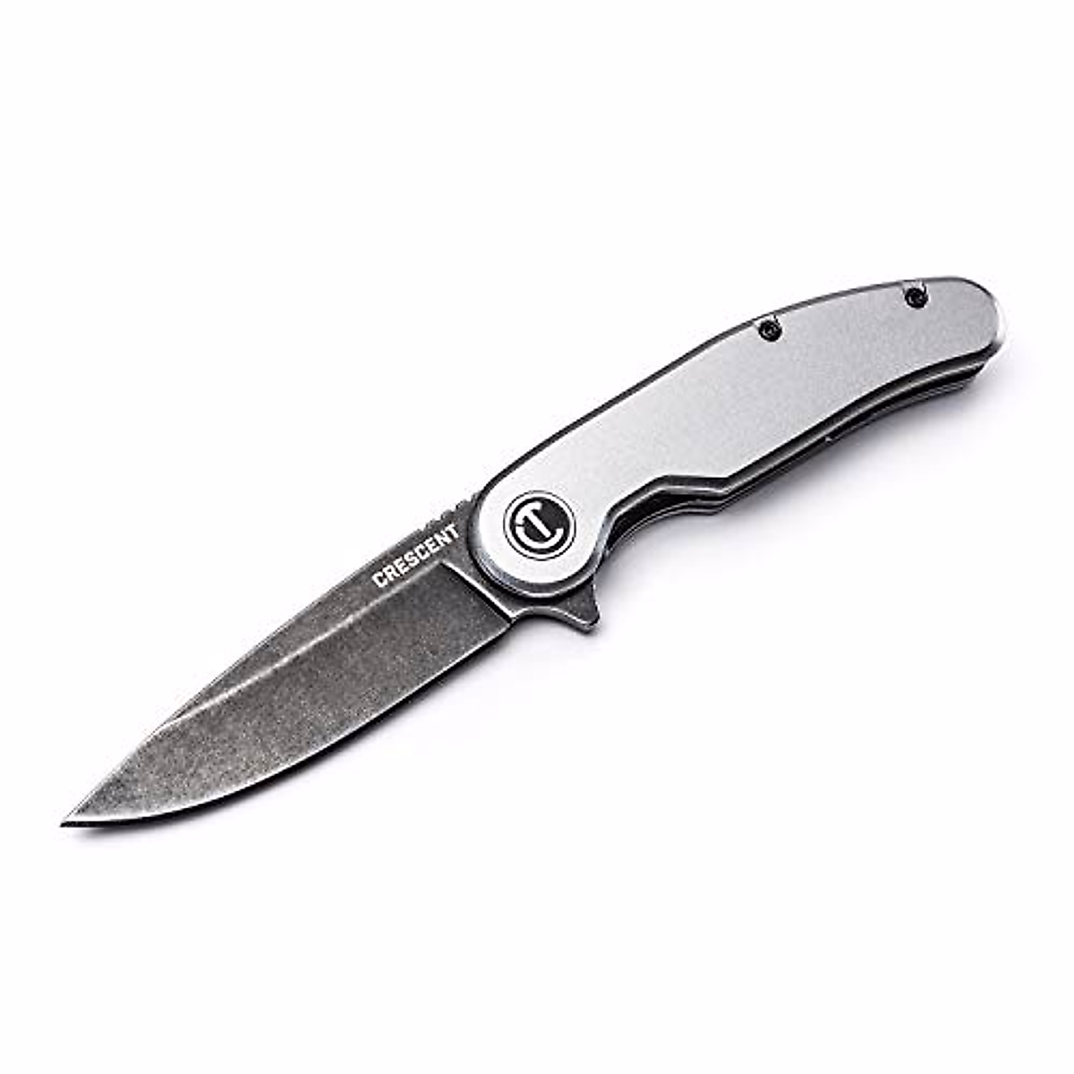 Crescent 3-1/4 Inch Drop Point Aluminum Handle Pocket Knife - CPK325A