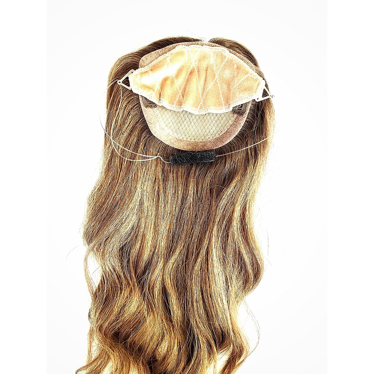 Thin Hair Thick Wig Grip, Topper Grip, Wig band for keeping wigs in place, Velvet Wig Grip, Wig band grip, Hair pieces and wiglets, Bonus stay-put tab included. Patent-pending Wig Top Grip.