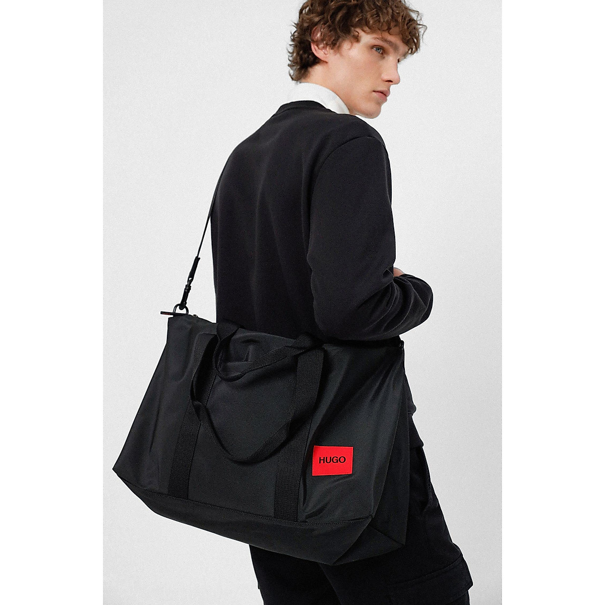 HUGO Men's Modern, Black 1, 50x23x32 cm