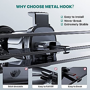 Miracase [Upgraded] Universal Magnetic Phone Holder for Car,[2nd Generation Vent Clip&Strong Magnets] Hands Free Car Phone Mount, Air Vent Cell Phone Holder for All Phones