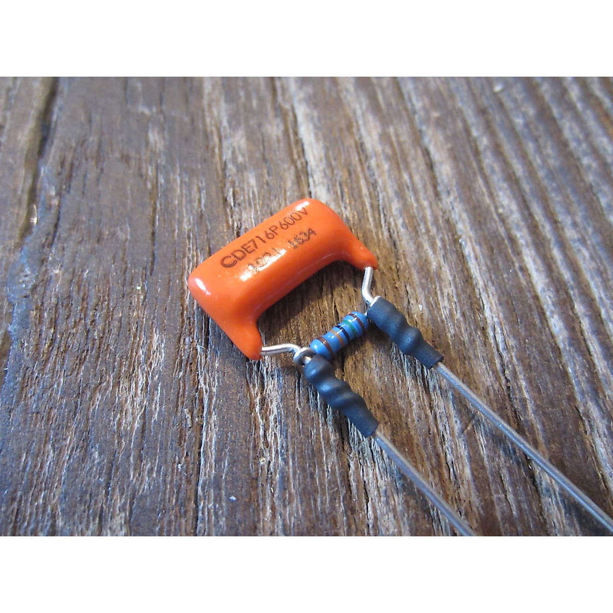 Buhr Electronics Treble Bleed/Volume Mod, Orange Drop 716P .001 µF w/ 150 kΩ Metal Film Resistor