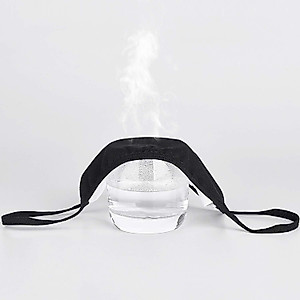 Forno 3 Pack Unisex Face Covering, Black Dust Cotton, Washable, Reusable Cloth【USA Seller】