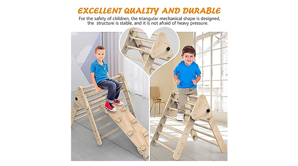 Baoniu Foldable Climbing Triangle Toys for Kids