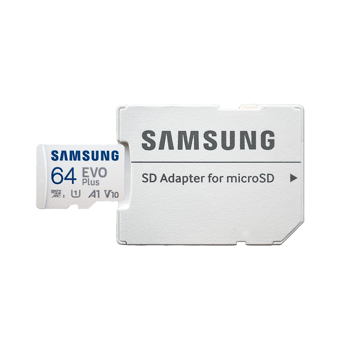Samsung 64GB Micro SDXC Class 10 UHS-I EVO Plus Memory Card Works with Nintendo Switch, Switch Lite, Switch OLED Gaming Console (MB-MC64KA) Bundle with 1 Everything But Stromboli Micro SD Card Reader