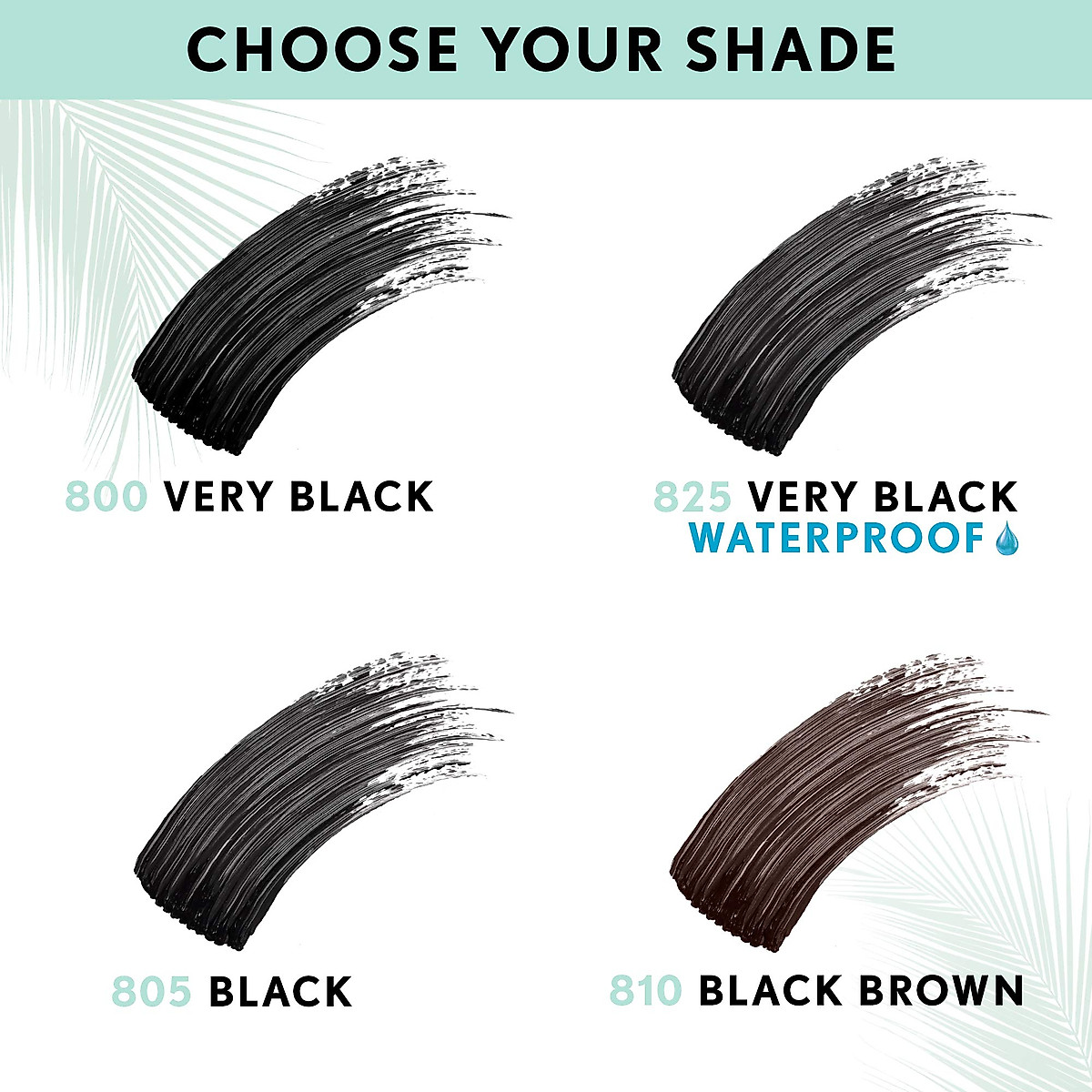 CoverGirl Lash Blast Clean Volume Waterproof Mascara, Vegan Formula, Volumizing, Smudge-Proof, Cruelty Free, Very Black, 1 Count