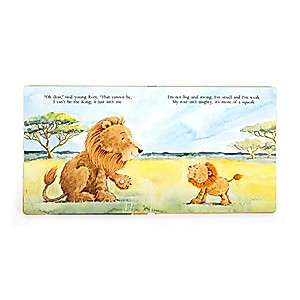Jellycat The Very Brave Lion: A Baby Board Book Children's Book | Baby Gift