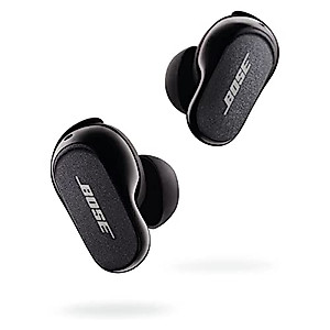 Bose QuietComfort Earbuds II, Triple Black with Fit Kit