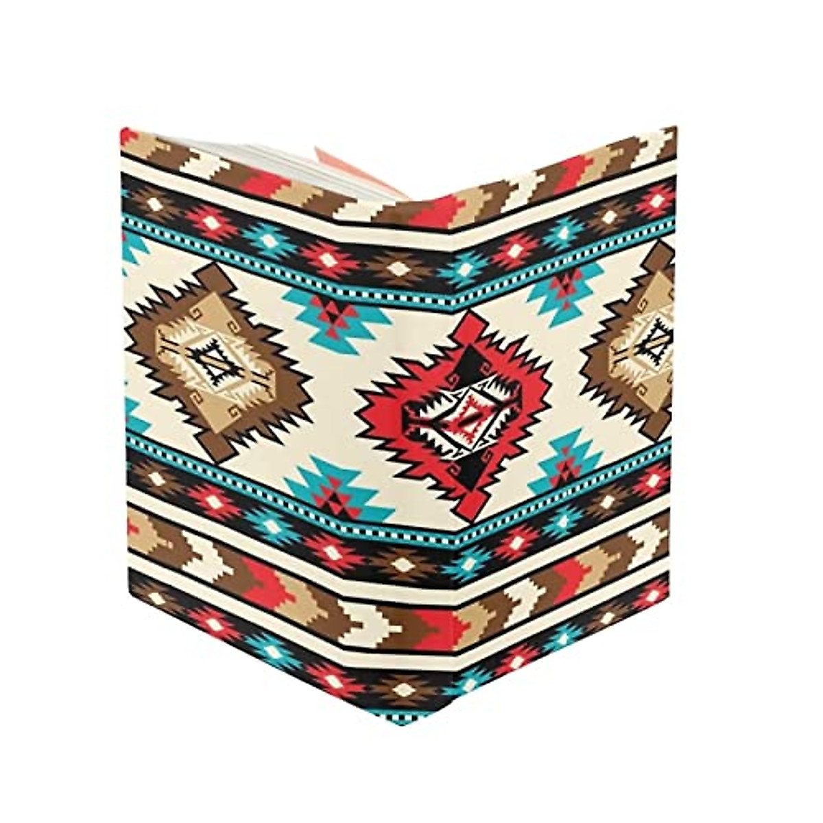 KUIFORTI Aztec Hippie Tribal Book Covers for Paperback,Boys Girls Notebook Protector Book Pouch Sleeves Textbook Jackets Up to 9 * 11 Inch,Universal Fit Most Hardcover Book